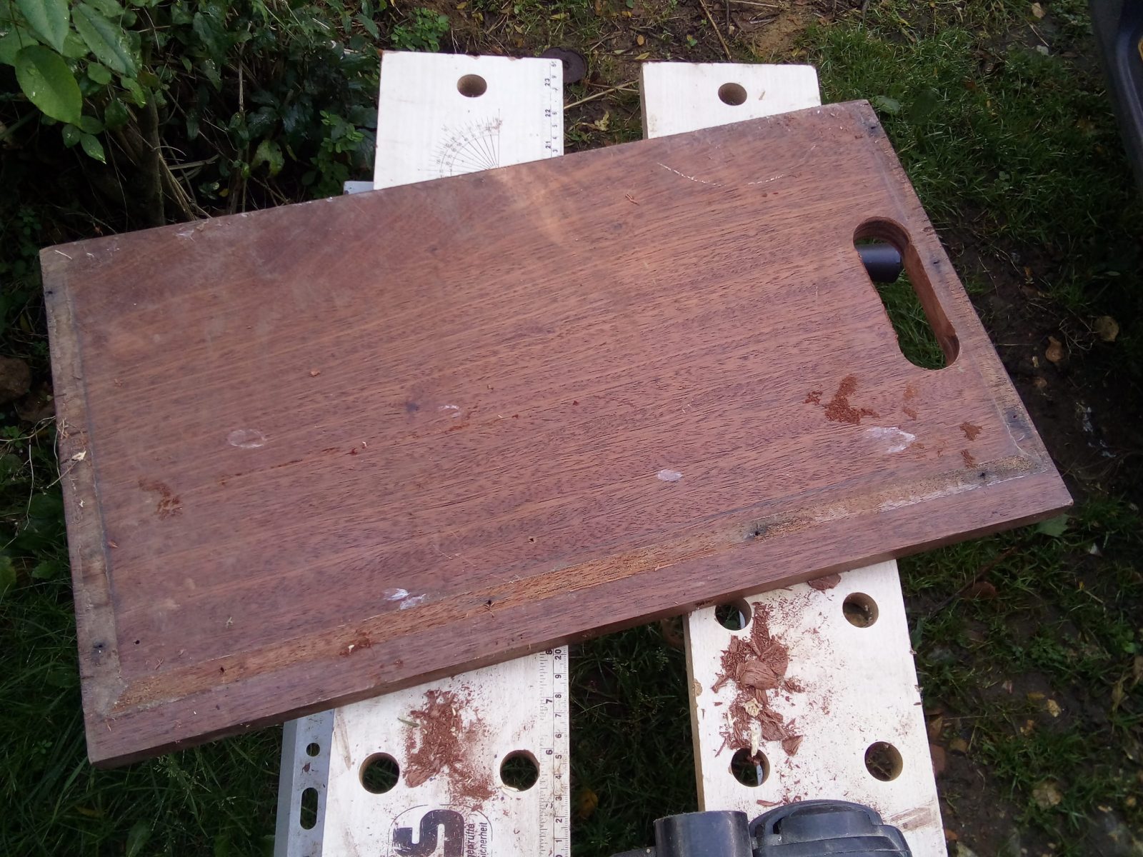 Homemade Wooden Serving Board